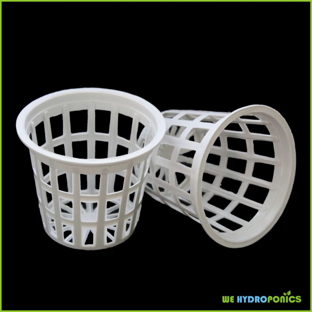 3 inch Milky White netpots - WE Hydroponics