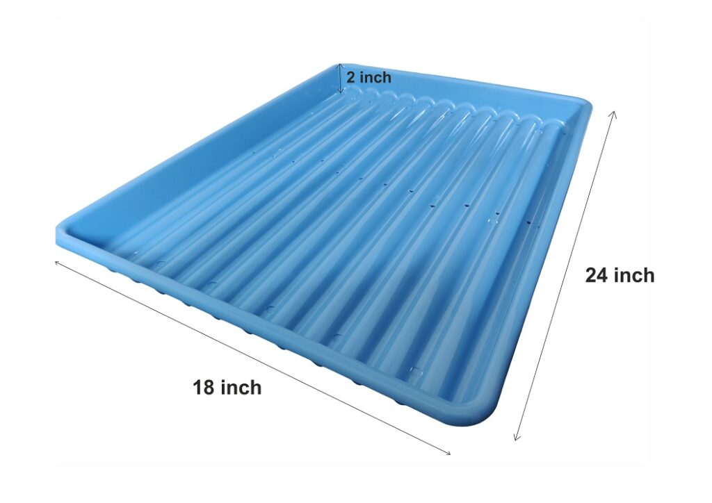 Hydroponic Grow Tray / Fodder Tray / Seedling Tray/ Microgreen tray ...