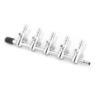 Air/water Flow Controller 5 Way Distributor Splitter, Metal - WE ...